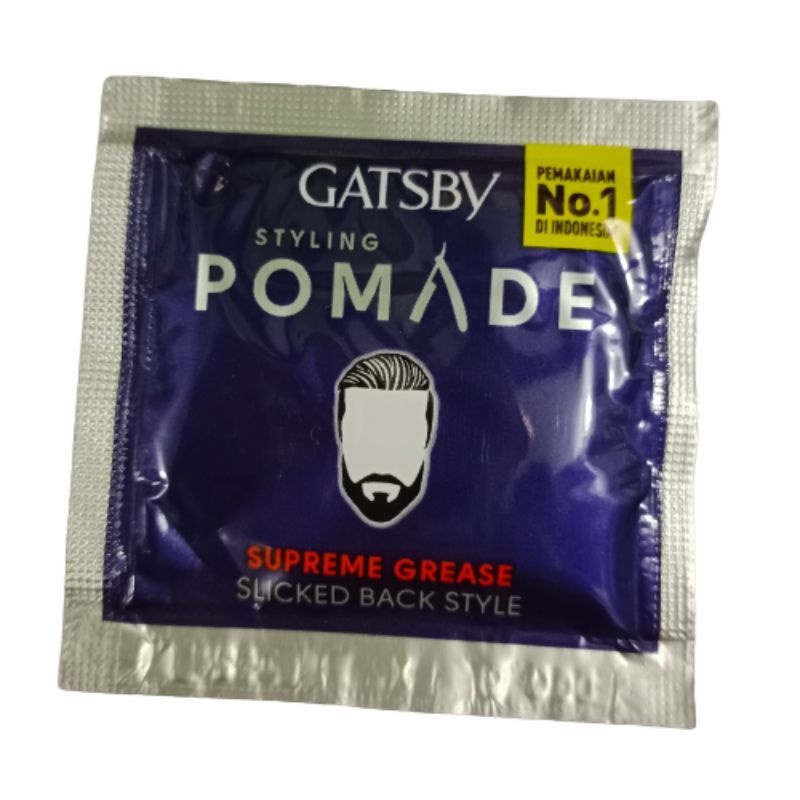 Jual Minyak Rambut Gatsby Bellagio Styling Pomade Sachet | Shopee Indonesia
