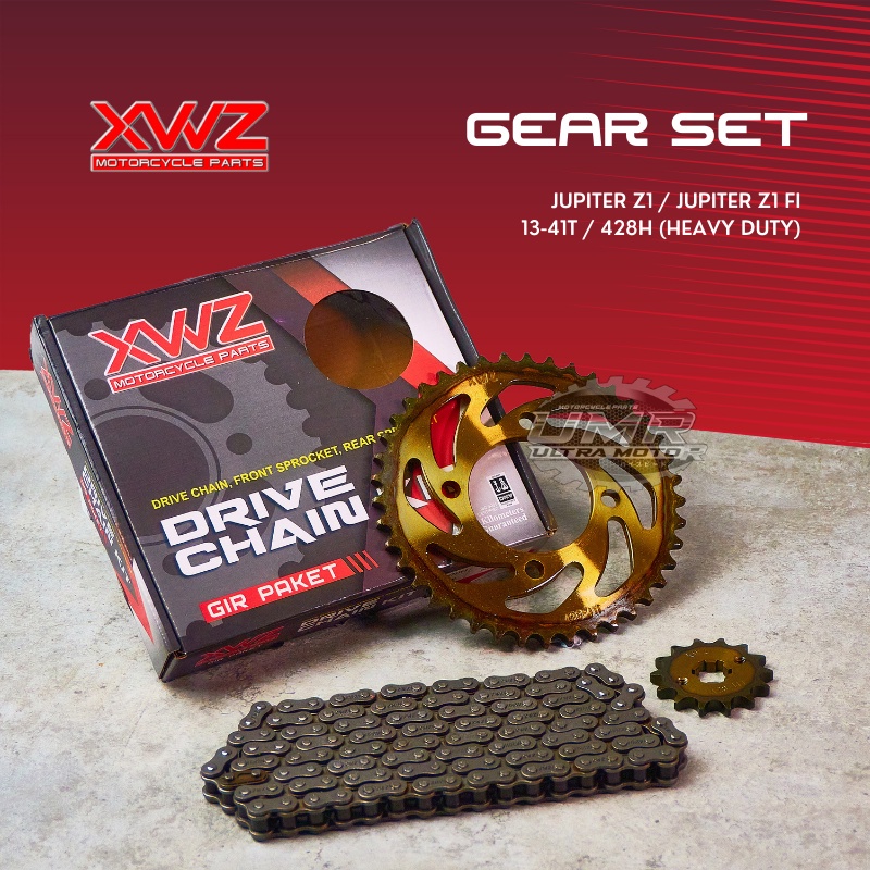 Jual GEAR GIR SET GIR GEAR PAKET JUPITER Z1 JUPITER Z1 FI INJEKSI XWZ ...
