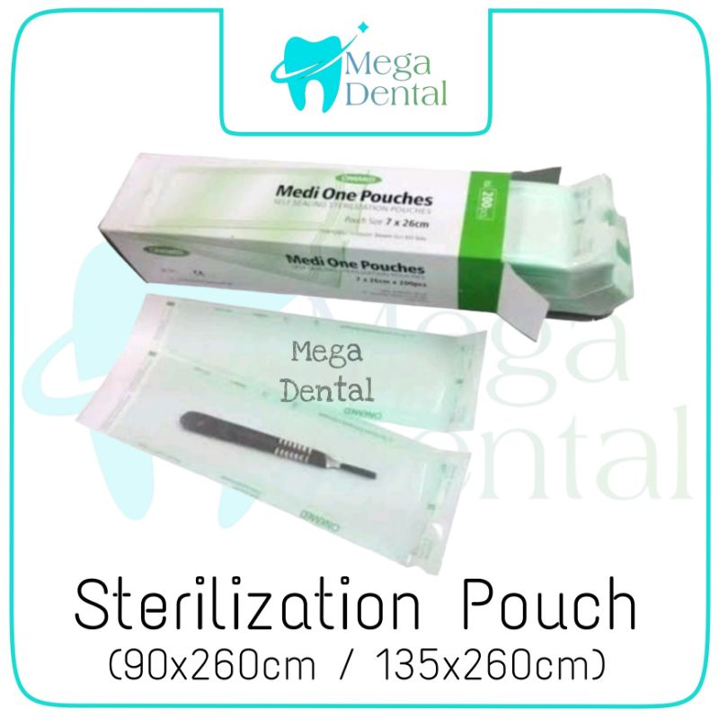 Jual Dental Sterilization Pouch Medipack / Medipouch / Self Sealing ...