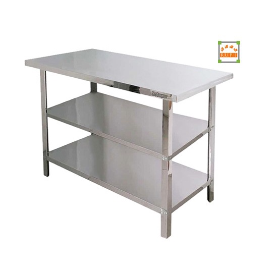 Jual Meja Stainless Steel MrDapur WT 4 Rak Meja Dapur | Shopee Indonesia