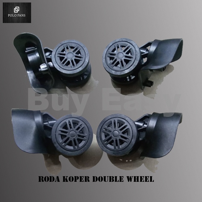 Jual Roda Koper Double Wheel Kanan Kiri 1 Set 4 Pcs cocok 18, 22, 20 ...