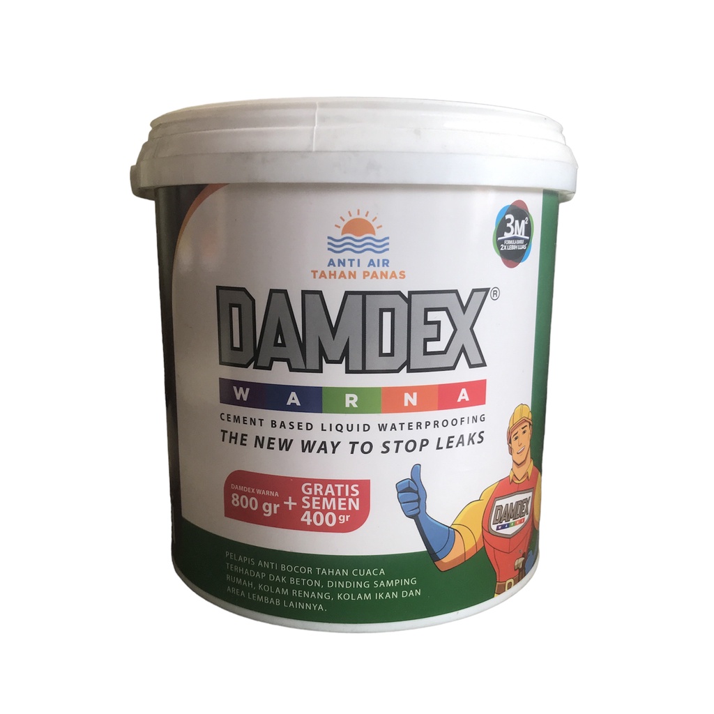 Jual Damdex Warna 0.8 kg Pelapis Anti Bocor | Shopee Indonesia