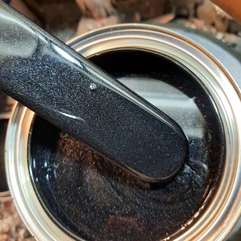 Jual Cat Black Mica 209 Met Penta Super Gloss / Nikken Hitam Metallic ...