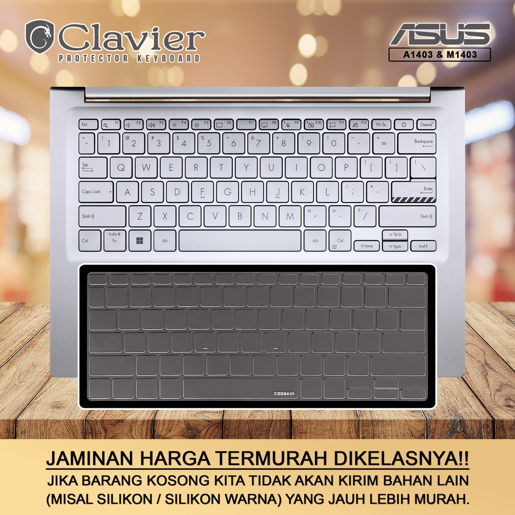 Jual Cover Keyboard Screen Protector Garskin Laptop Anti Gores Asus ...