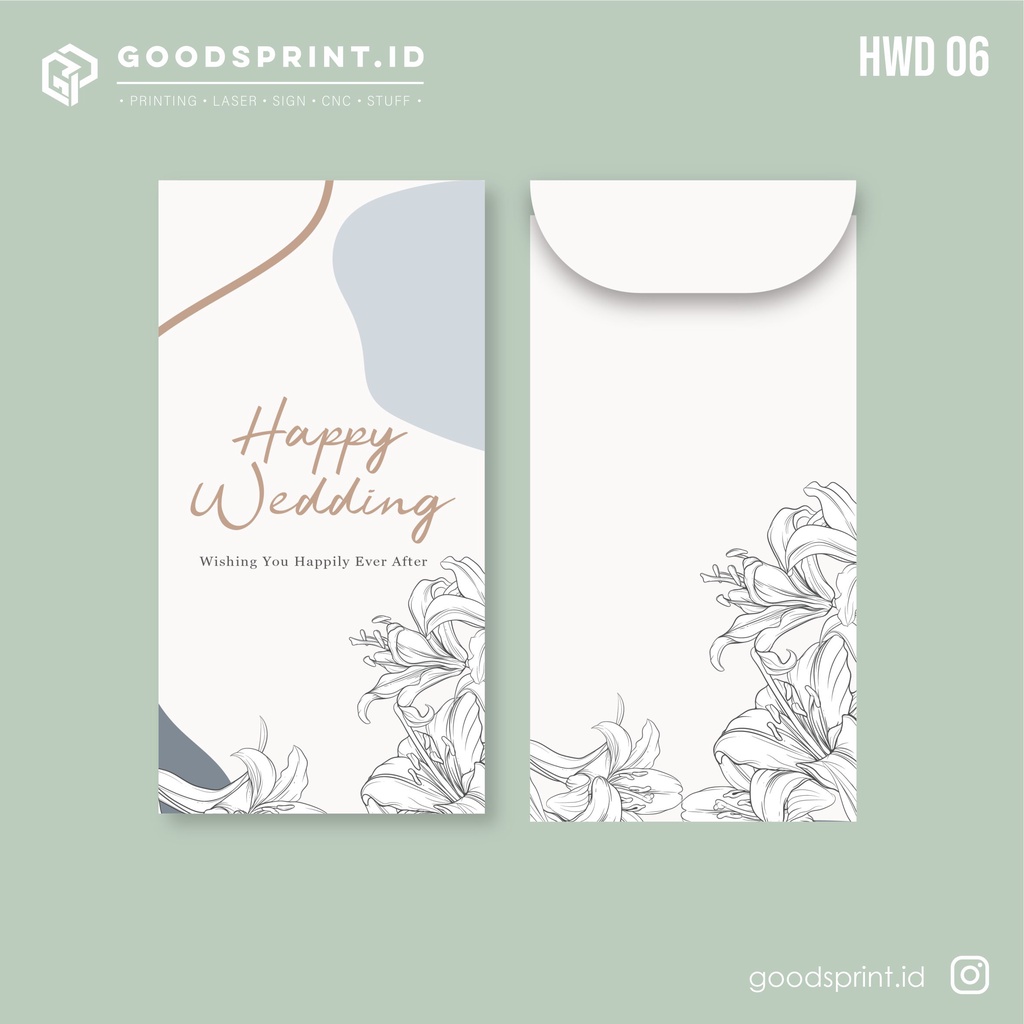 Jual Amplop Wedding Angpao Pernikahan Amplop Hadiah Nikah Wedding Gift ...