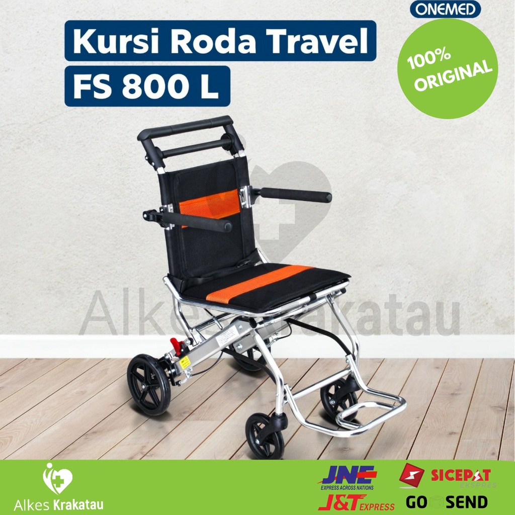 Jual Kursi Roda Travel Onemed FS 800 L / Wheelchair Portable One med ...