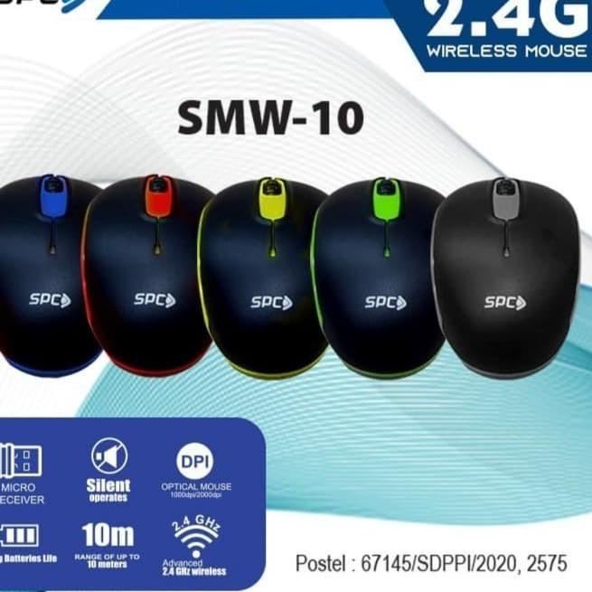 Jual Sale DCYVE Mouse Wireless SPC SMW10 / SMW-10 Silent 2.4Ghz 10M ...