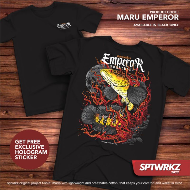 Jual NEW DESAIN KAOS IKAN SNAKEHEAD CHANNA MARULIOIDES | Shopee Indonesia