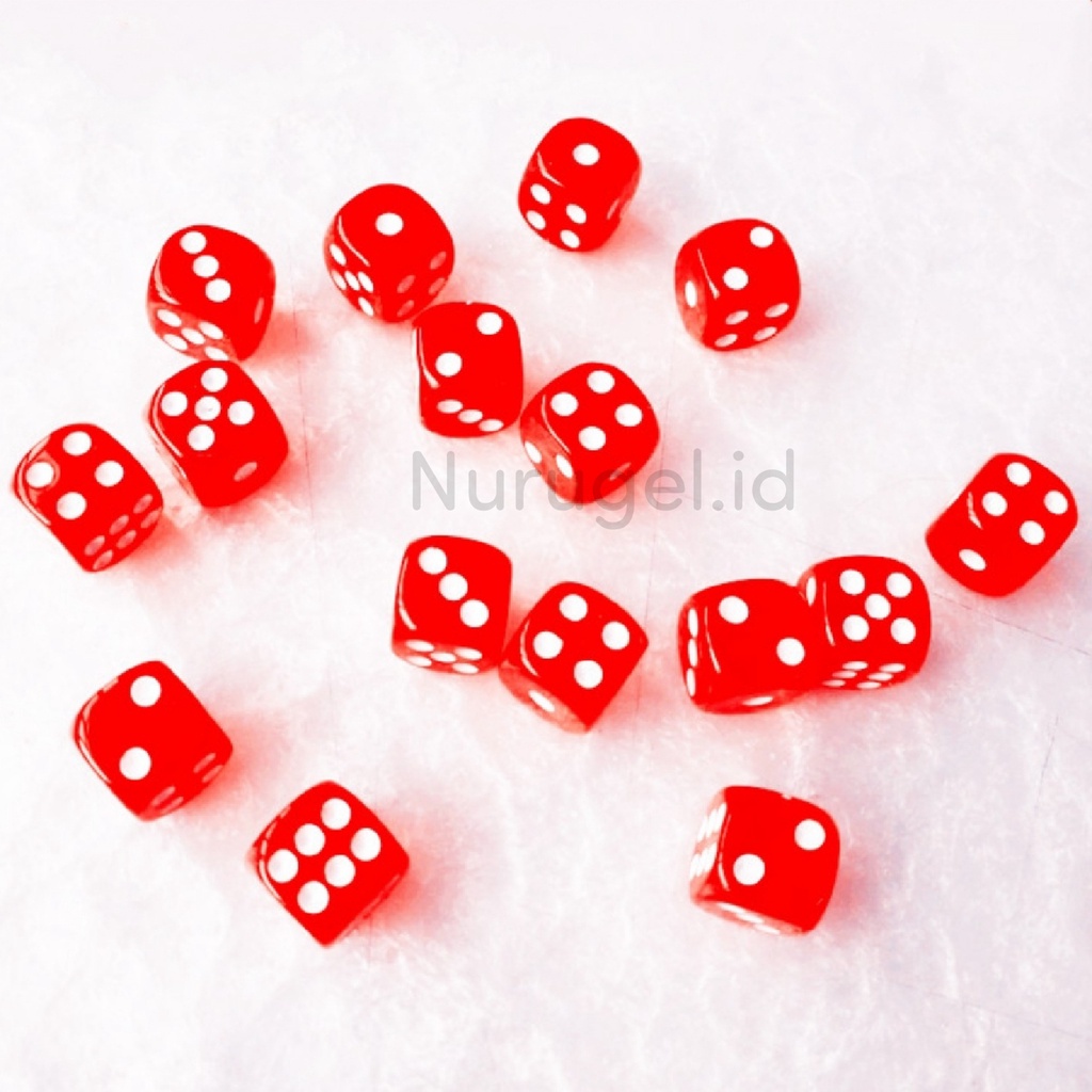 Jual Dadu Warna Colored Dice Die Acrylic 19mm x 19mm x 19mm | Shopee ...