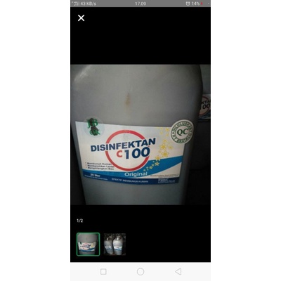 Jual Desinfektan C 100 | Shopee Indonesia