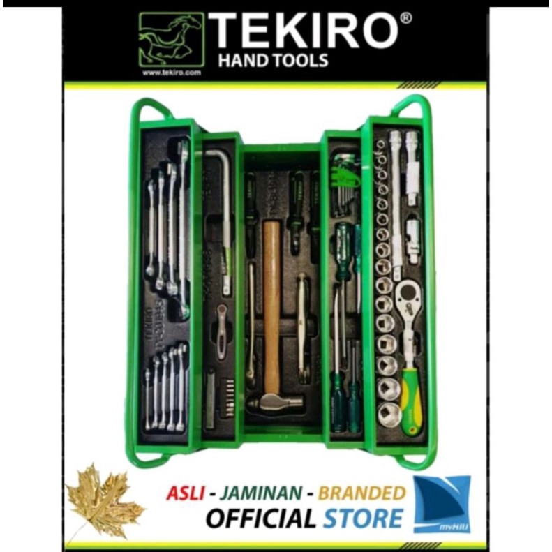 Jual TOOLBOX SET 72PCS TEKIRO KOTAK MEKANIK ALAT PERKAKAS KUNCI SOCK | Shopee Indonesia