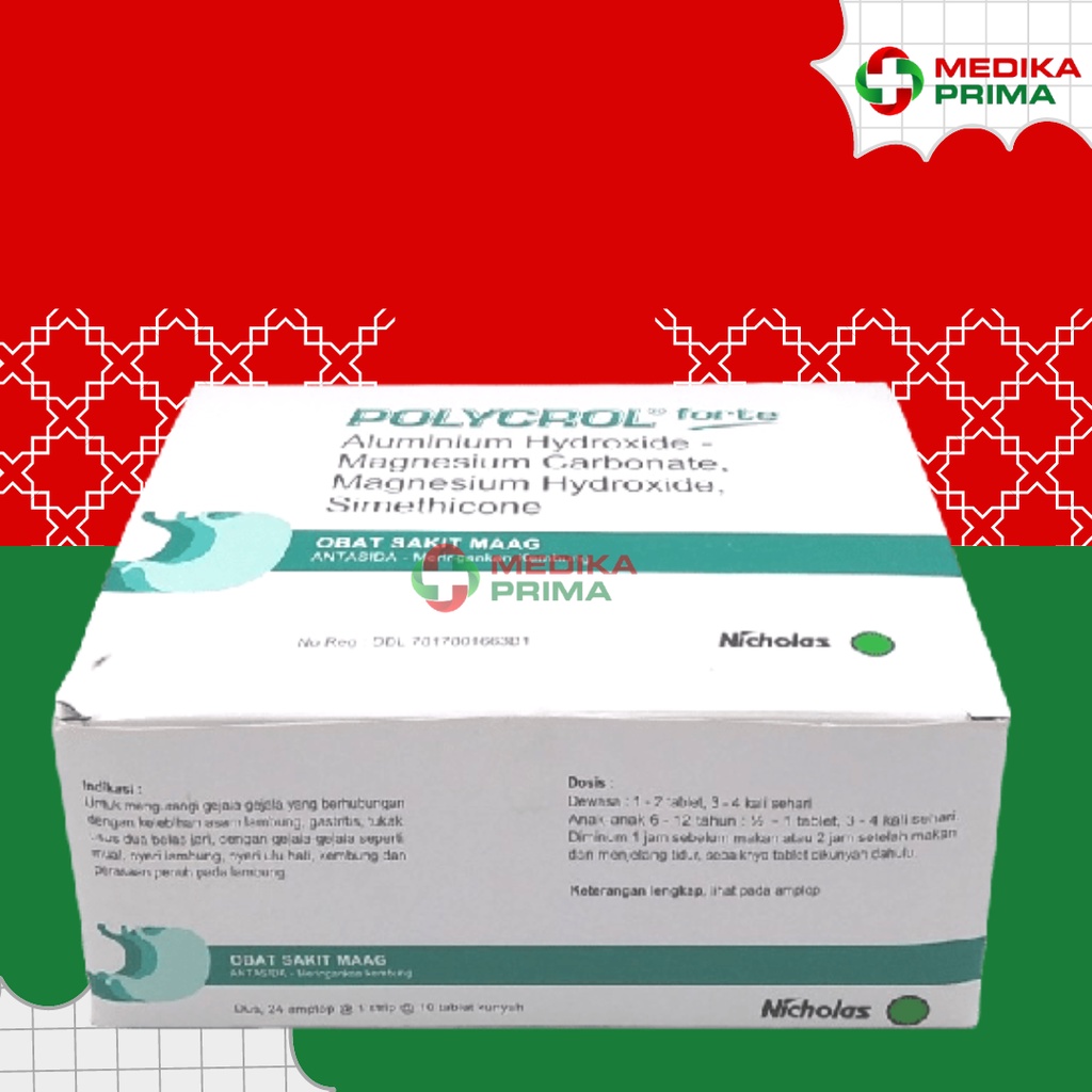 Jual POLYCROL FORTE BOX 240 TABLET | Shopee Indonesia
