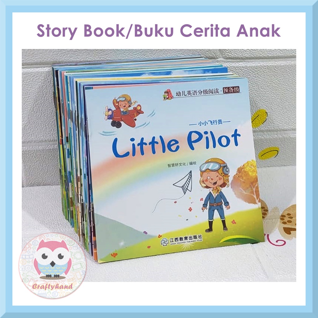 Jual 6pcs STORY BOOK FOR KIDS/BUKU CERITA ANAK/60 TEMA/CERITA SINGKAT ANAK/BACAAN ANAK/ENGLISH ...