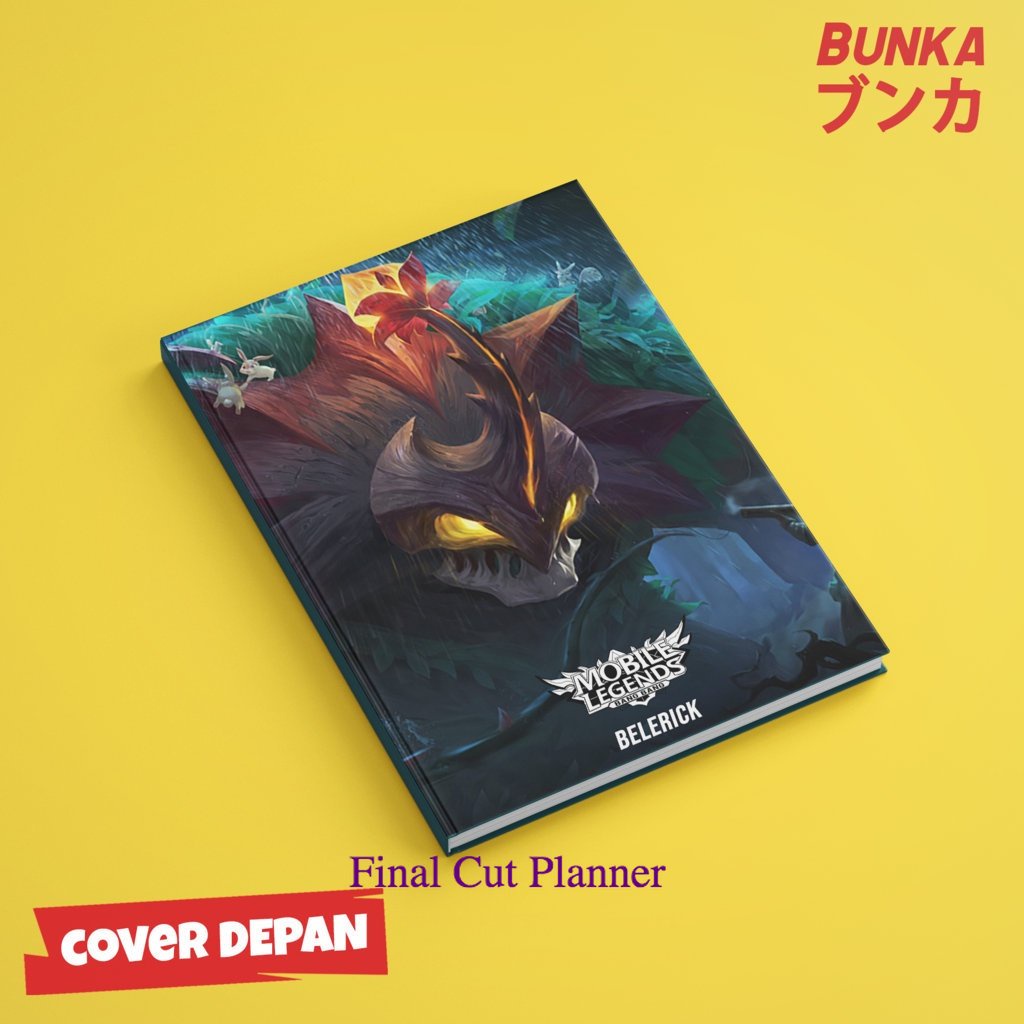 Jual Notebook Mobile legends Balerick Hardocover A5 Buku tulis catatan ...