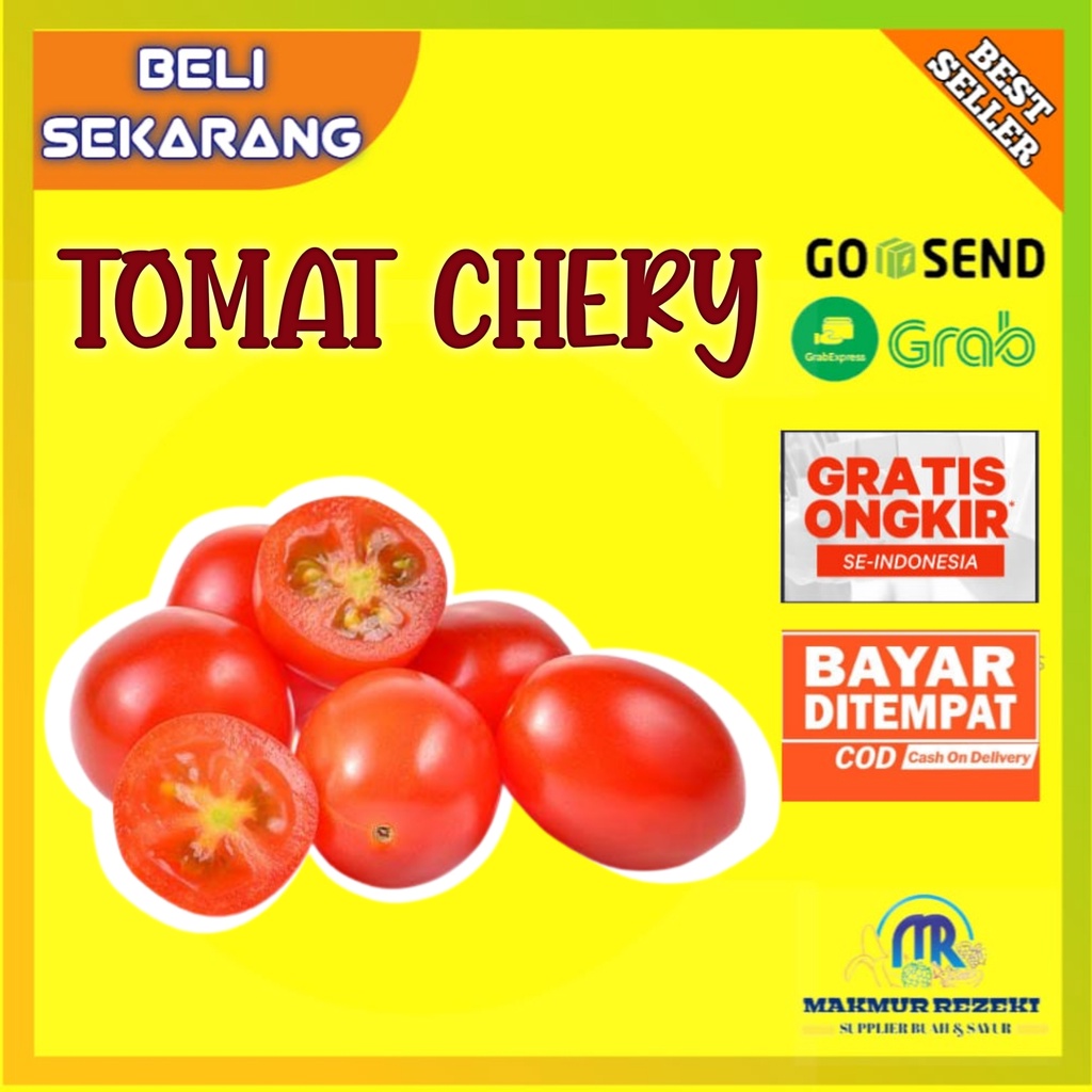 Jual TOMAT CHERRY PERPACK 200-250 GRAM | Shopee Indonesia