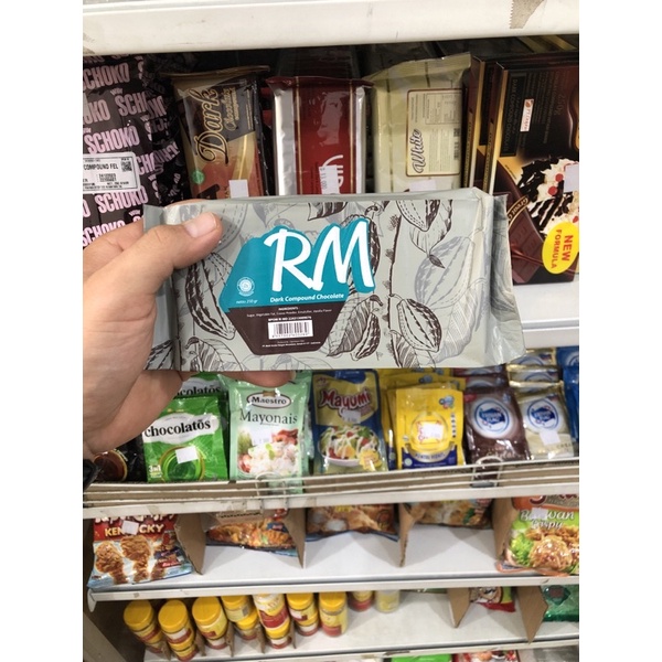 Jual Dcc Rm / coklat batang /collata/ Dark compound coklat 250grm ...