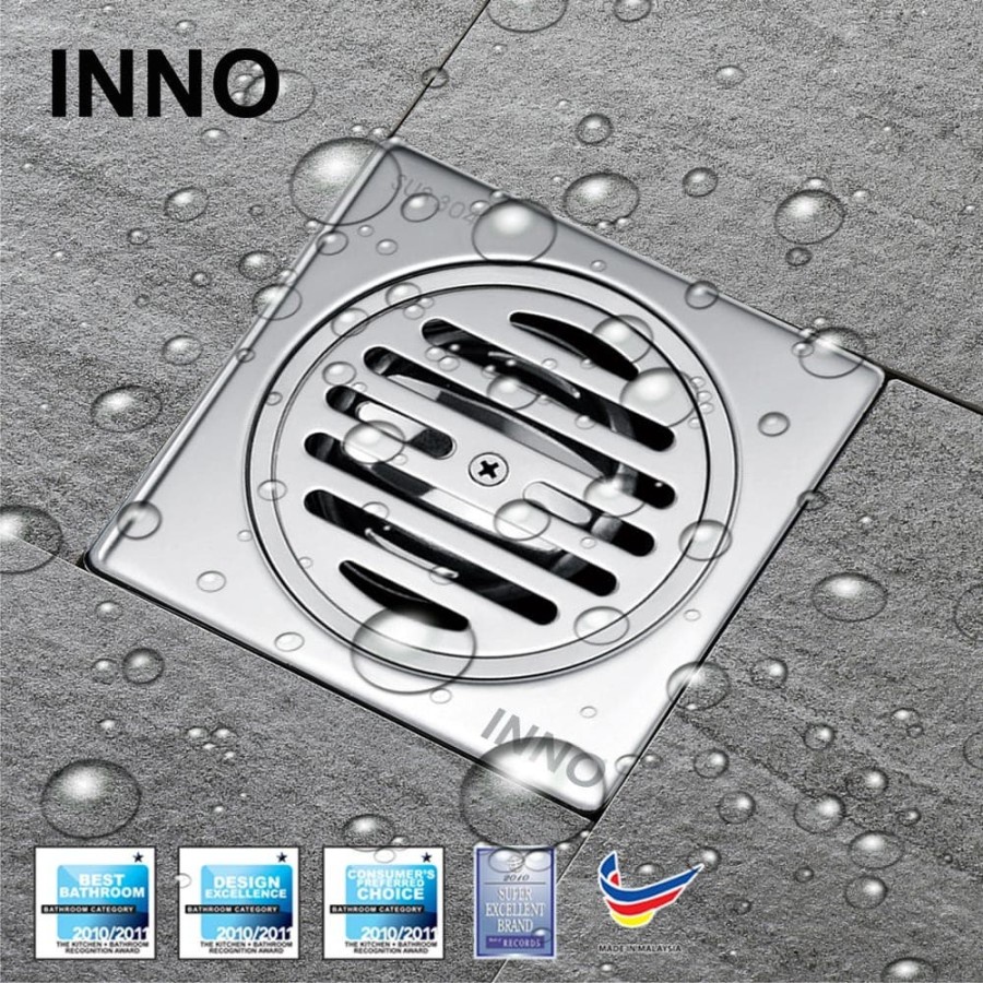 Jual INNO STAINLESS FLOOR DRAIN / SARINGAN KAMAR MANDI | Shopee Indonesia