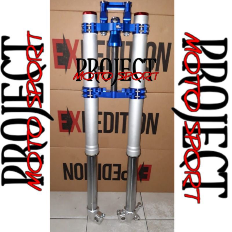 Jual SHOCK DEPAN UP SIDE DOWN EXPEDITION REAL JUMP KLX150/DTRACKER /UP ...