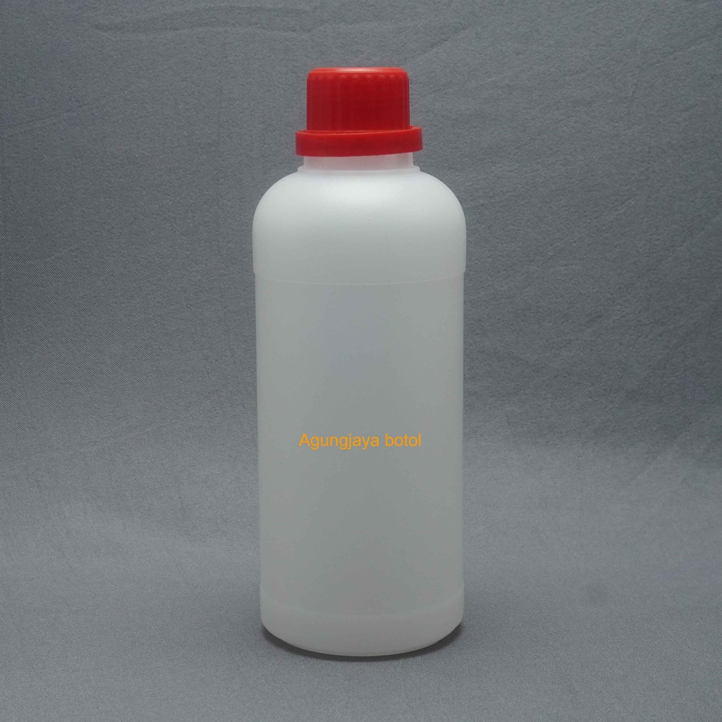 Jual Botol BL Bulat 500 Ml Natural Hdpe Neck 30 Set Spl/Botol Pupuk Kosong/Botol HDPE | Shopee ...