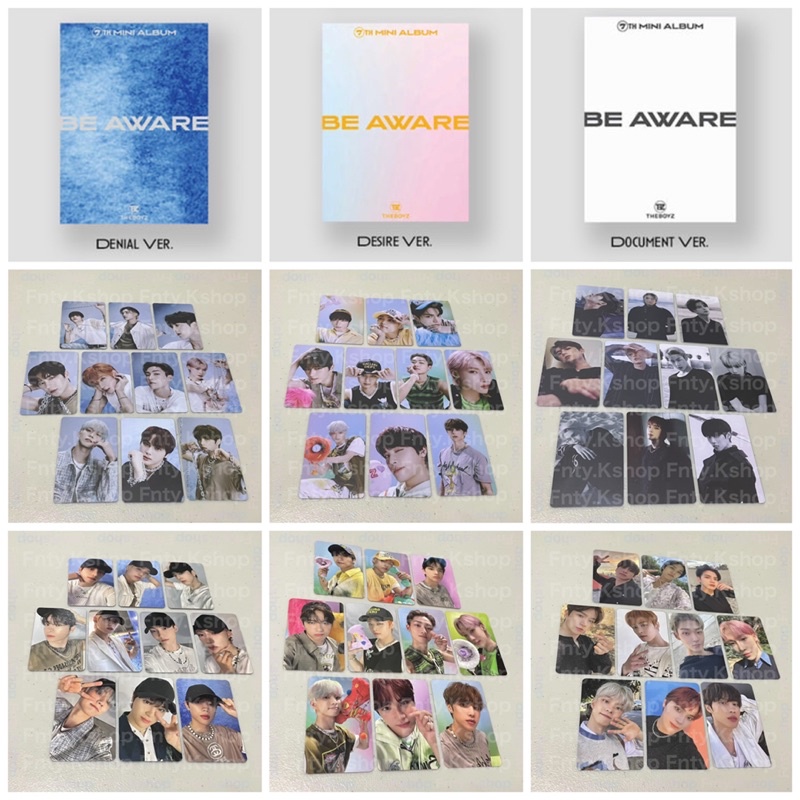 Jual Member Set Platform / Meta Ver- The Boyz 7th Mini Album Be Aware ...