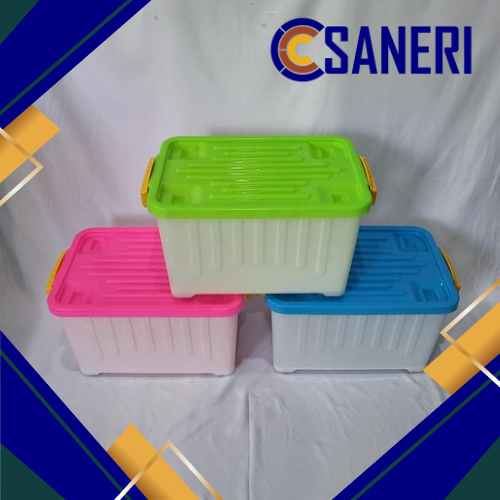 Jual CONTAINER BOX PLASTIK PENYIMPANAN 30 LTR PUTIH WARNA | Shopee ...