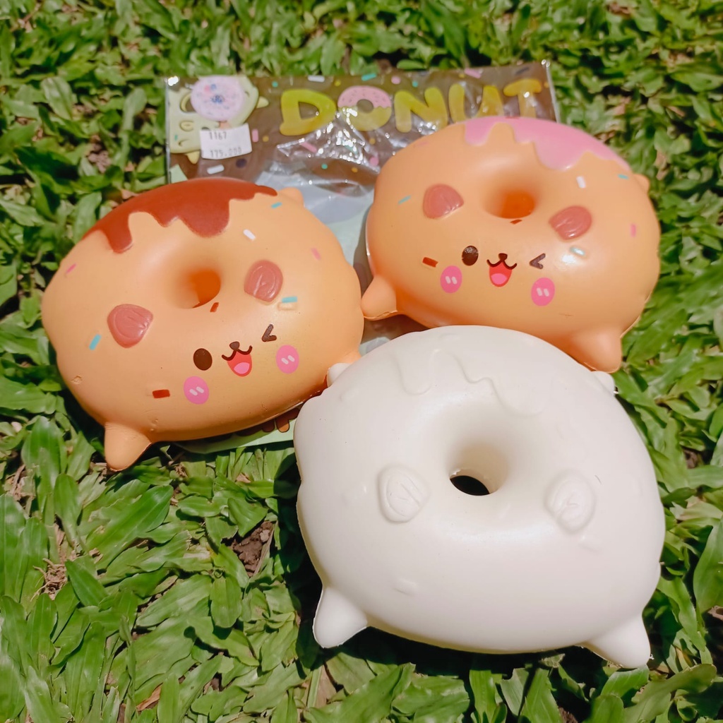Jual Fluff Fluff Donut Cutie Creative / SALE Squishy Original | Shopee ...