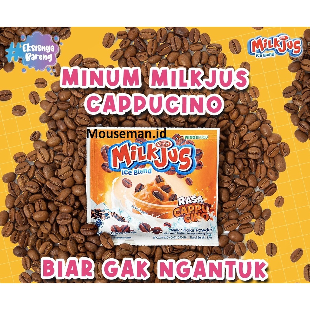 Jual MILKJUS ice Blend MILK JUS Milk Shake Powder Minuman Serbuk Rasa ...