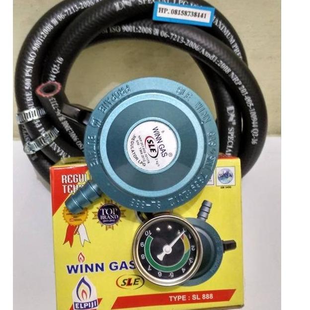 Jual REGULATOR MATIC ZHELGAZ WINN GAS SLE 888 MANOMETER SELANG GAS LPG 500 FF5865D4FD | Shopee ...