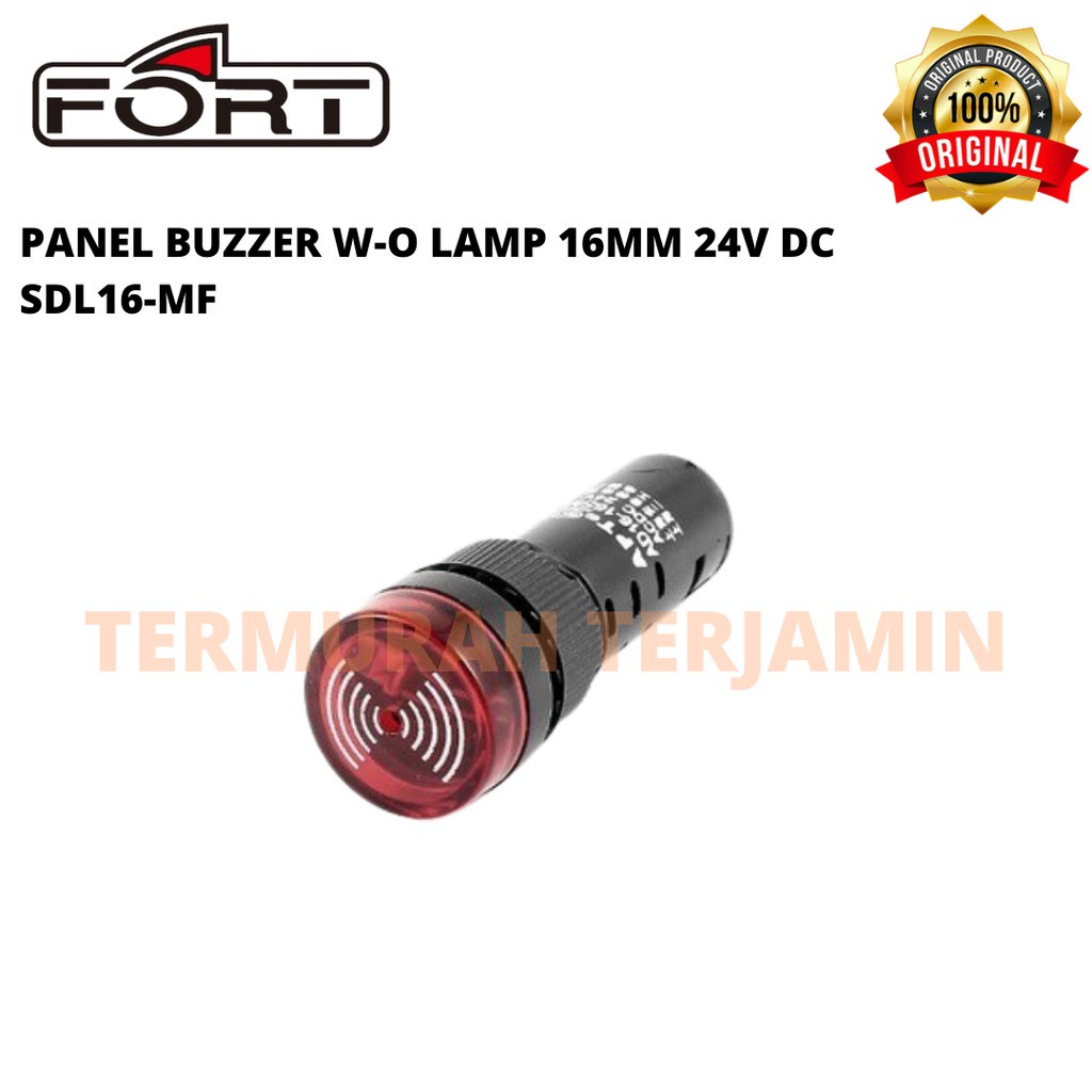 Jual PANEL BUZZER W-O LAMP 16MM 24V DC SDL16-MF | Shopee Indonesia