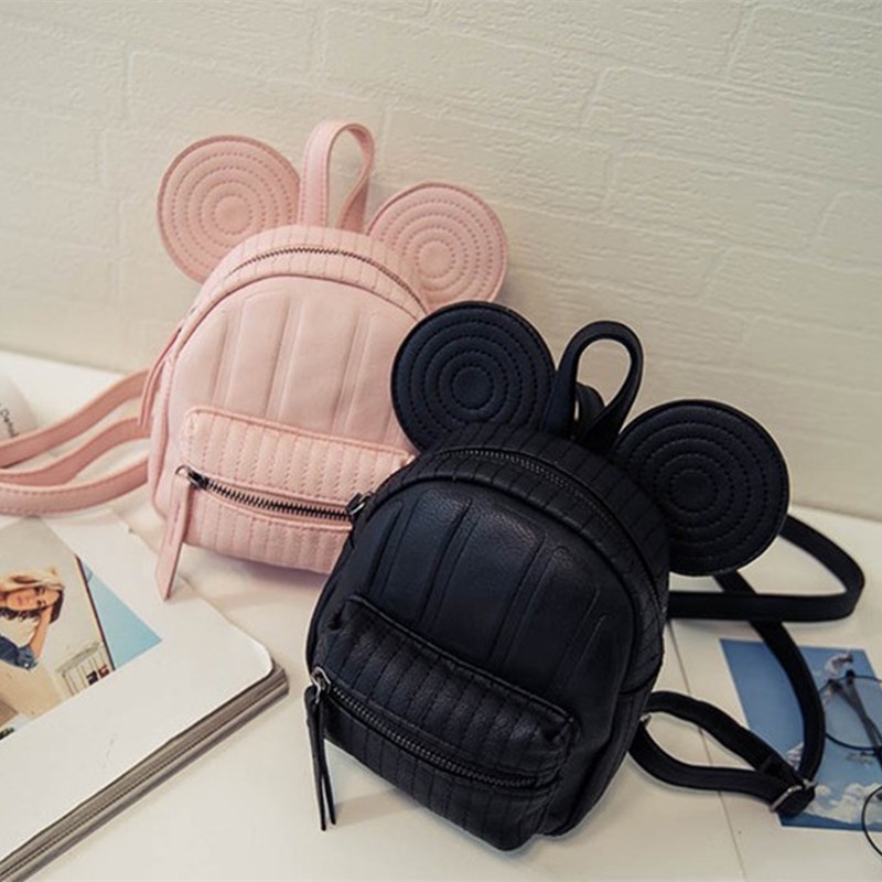Jual MINNIE Backpack - Tas Ransel Anak Cewek Model Mickey/minnie Mouse ...
