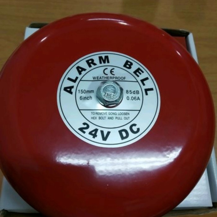 Jual Alarm Bell 24V Dc Uk 6" | Shopee Indonesia