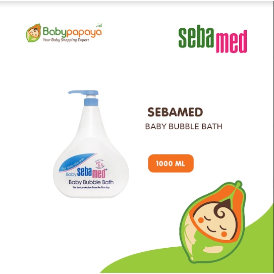 Jual SEBAMED Baby Bubble Bath Sabun Bayi 1000ml | Shopee Indonesia