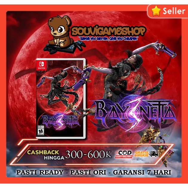 Jual PALING MURAH !! NINTENDO SWITCH BAYONETTA 3 ENGLISH | Shopee Indonesia