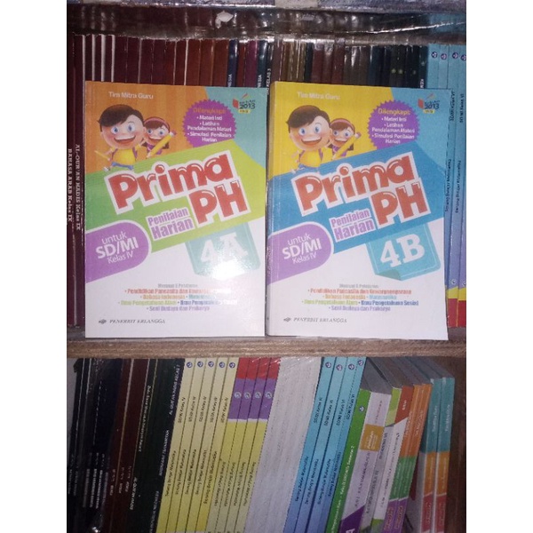 Jual BUKU PRIMA PH 4A DAN 4B UNTUK KELAS 4 SD/MI | Shopee Indonesia