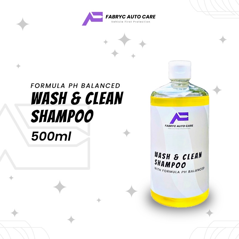 Jual Wash And Clean Shampoo Ph Balanced / Shampoo Mobil Dan Shampoo ...