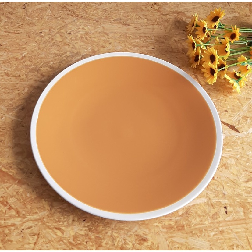 Jual 00209 Piring Makan Keramik Color/ Piring Keramik / Piring Makan ...