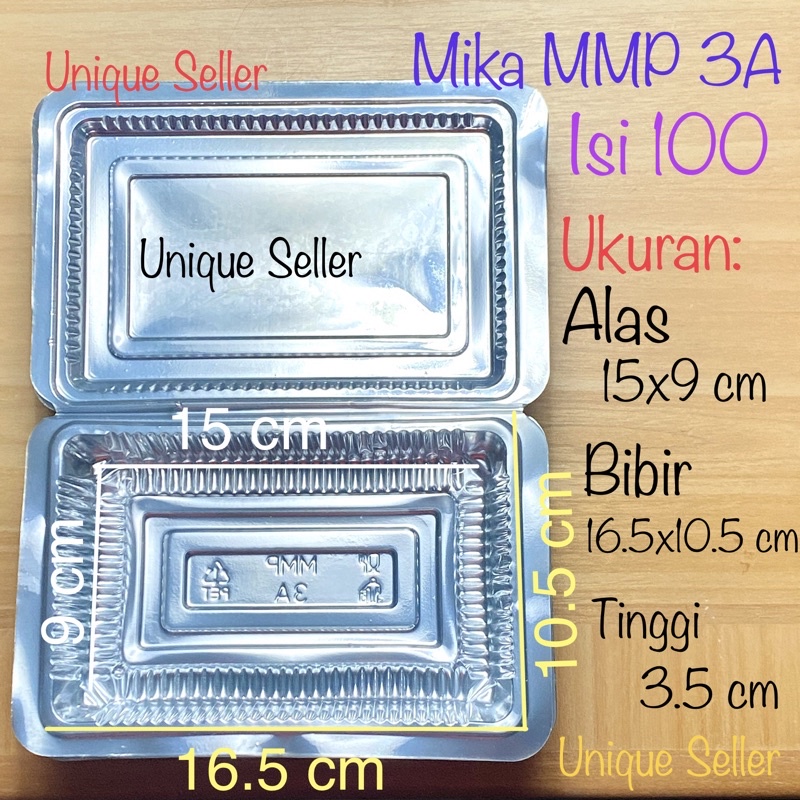 Jual [Isi100] Mika 3A 3B 3C 3L 3AL 3 3X S3 3T B3B B3A B3C Mika Kue Nasi ...