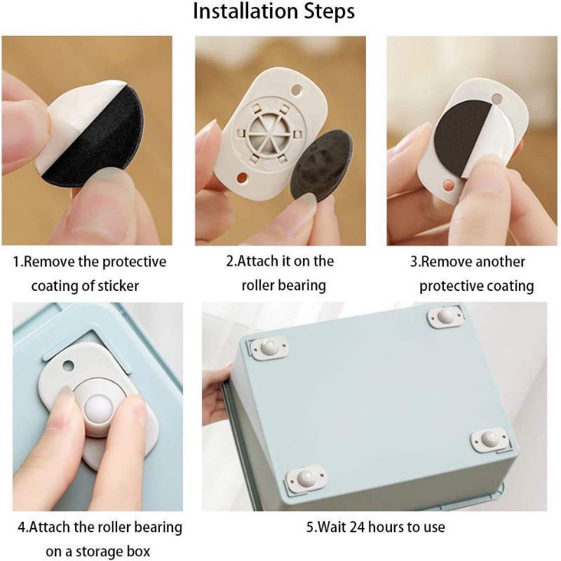 Jual MJT S- Roda Tempel Mini Praktis Serba Guna Roda Meja | Shopee ...