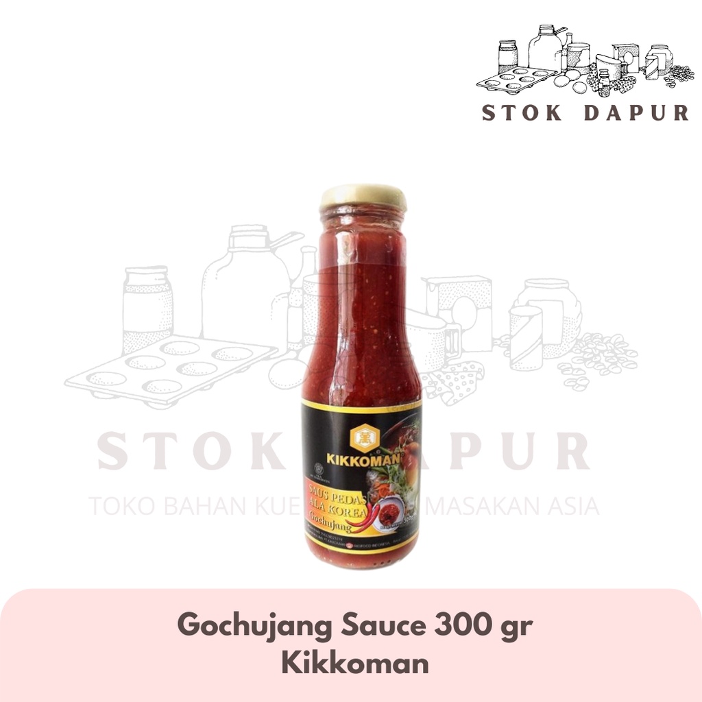 Jual KIKKOMAN Gochujang Spicy Sauce 300g - Saus Bumbu Rasa Pedas Korea ...