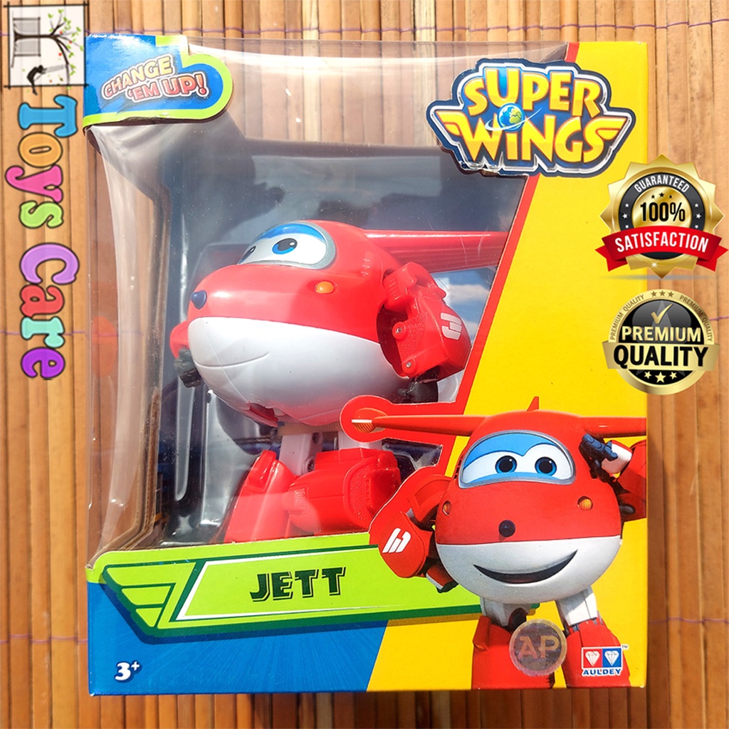 Jual SUPER WINGS CHANGE EM UP JETT - ROBOT PESAWAT JET ORIGINAL AULDEY ...