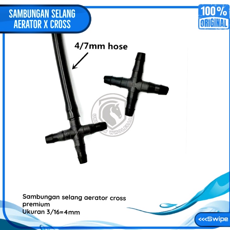 Jual KENI SAMBUNGAN SELANG AERATOR AERASI GELEMBUNG AQUARIUM AQUASCAPE ...