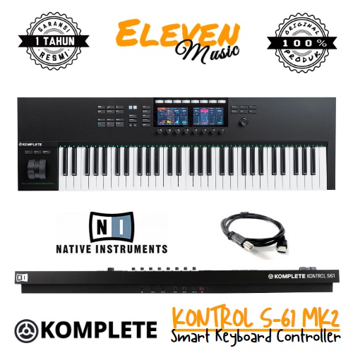 Jual Native Instruments KOMPLETE Kontrol S61 MK2 Smart Keyboard ...