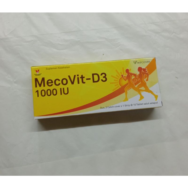 Jual mecovit d3 1000 30 tablet | Shopee Indonesia