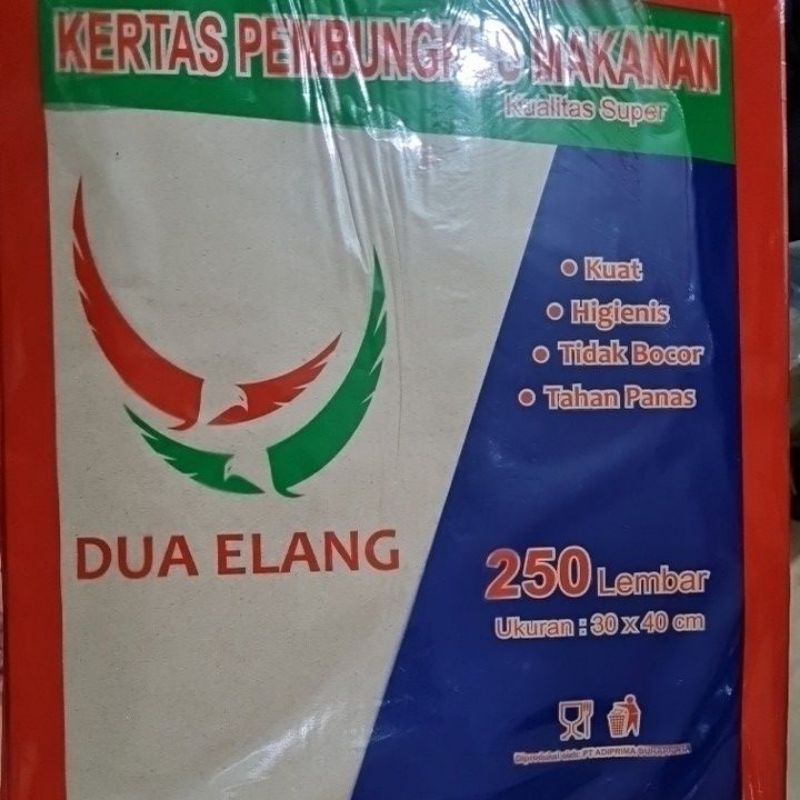 Jual Kertas Bungkus Elang Merah isi 250 lembar | Shopee Indonesia