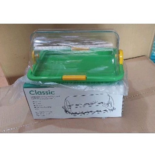 Jual TEMPAT ROTI TAWAR/ TEMPAT KUE/ TEMPAT MAKANAN MIKA BENTUK KAPSUL ...