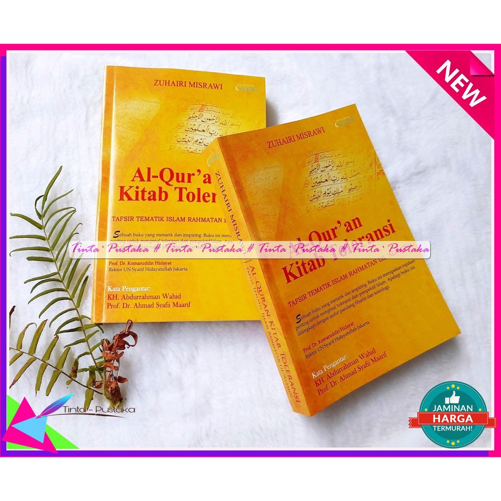 Jual Al-Quran Kitab Toleransi Tafsir Tematik Islam Rahmatan Lil Alamin ...
