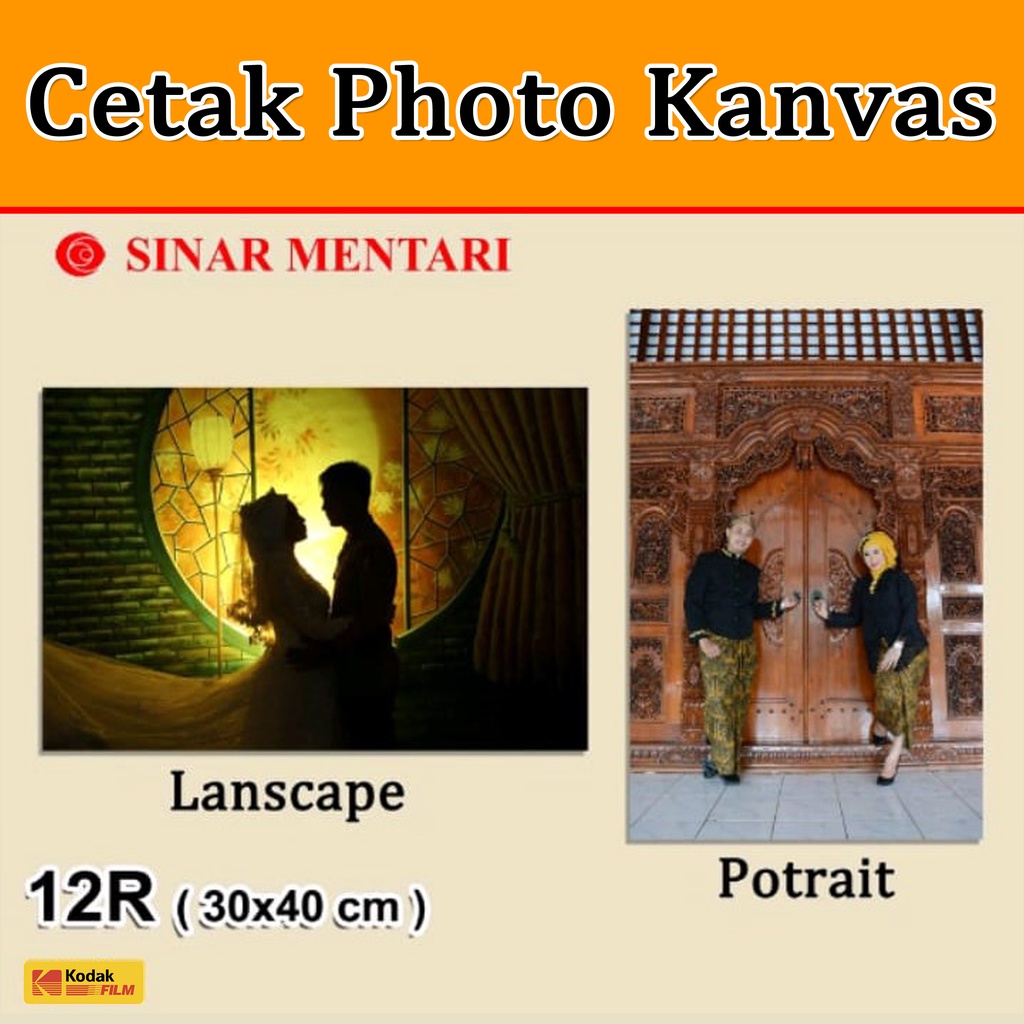 Jual CETAK FOTO 12R/ CETAK FOTO KANVAS 12R | Shopee Indonesia