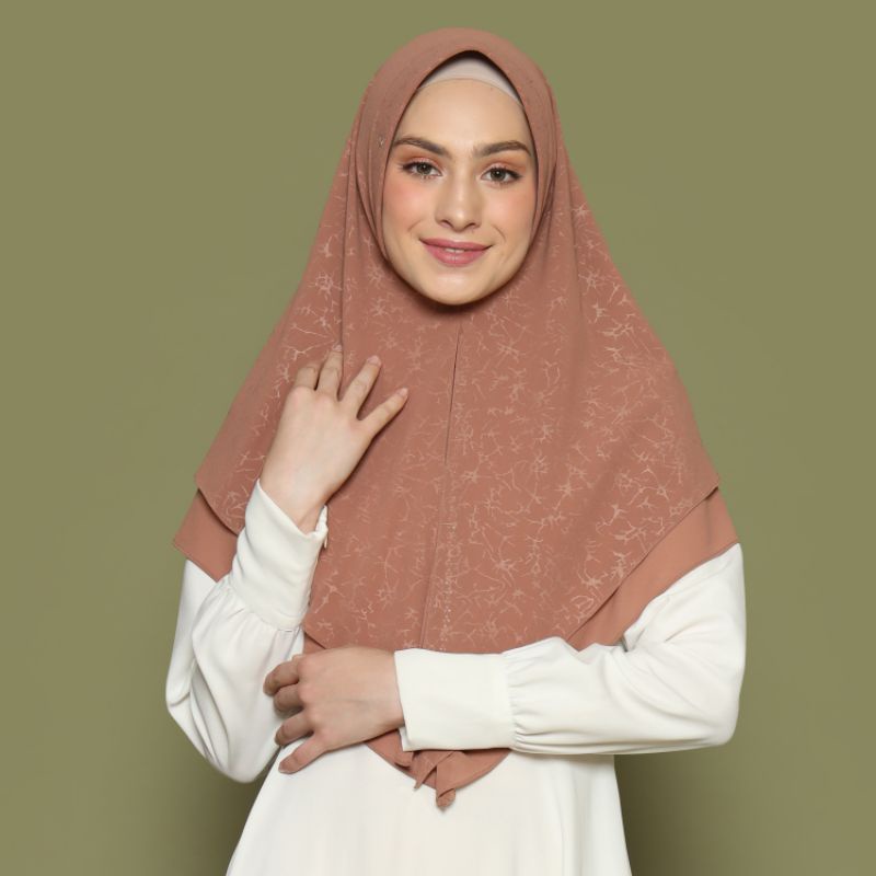 Jual Razwa Hifza - Hijab Instant Khimar 2 Layer Bahan Cerutty Embos ...