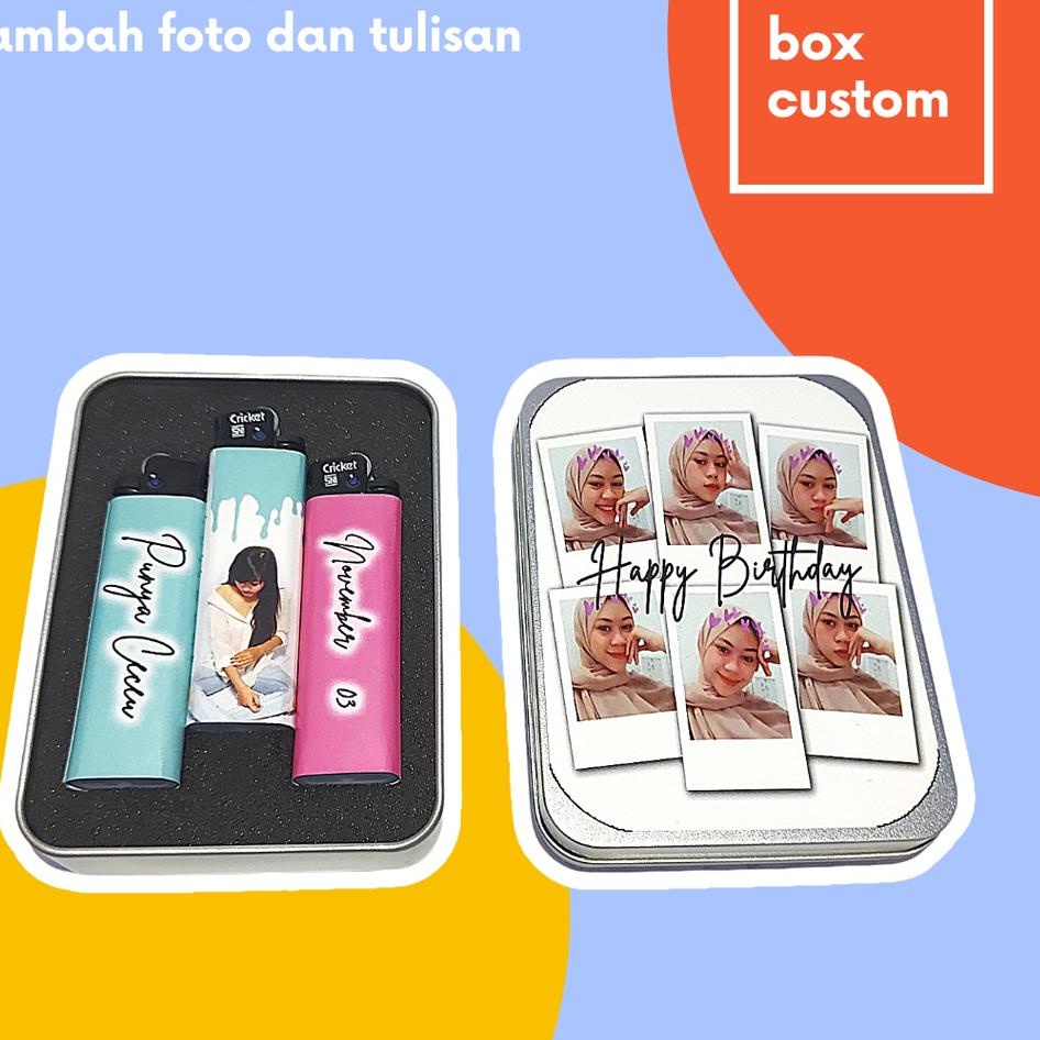 Jual Menarik [Bisa COD] [No PO] Paket Bundling korek Cricket Custom ...