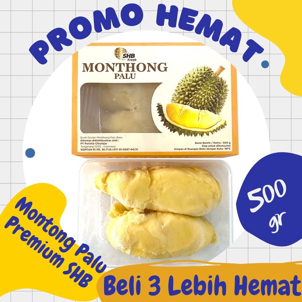 Jual Durian montong palu SHB premium | Durian palu polos | durian montong Bali 500gram | Shopee ...